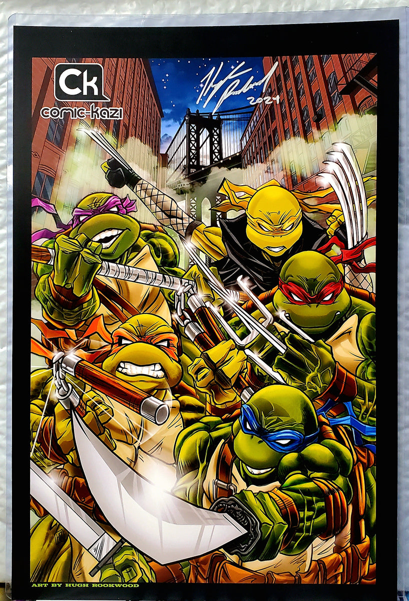 TMNT 147 Store Exclusive With Art Print – Comic-Kazi