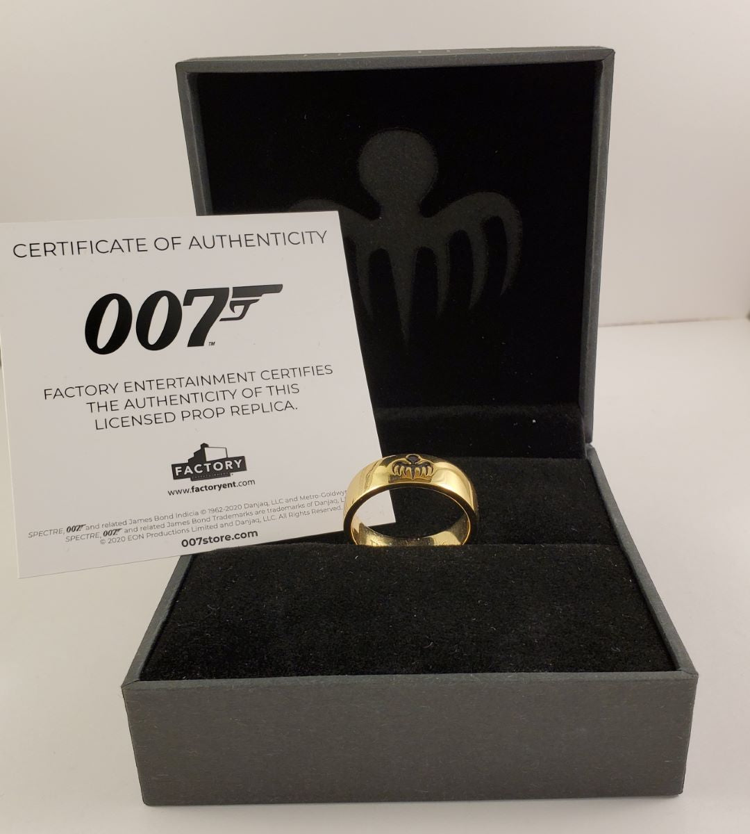 James Bond Spectre Number One Blofelds Ring Prop Replica – Comic-Kazi