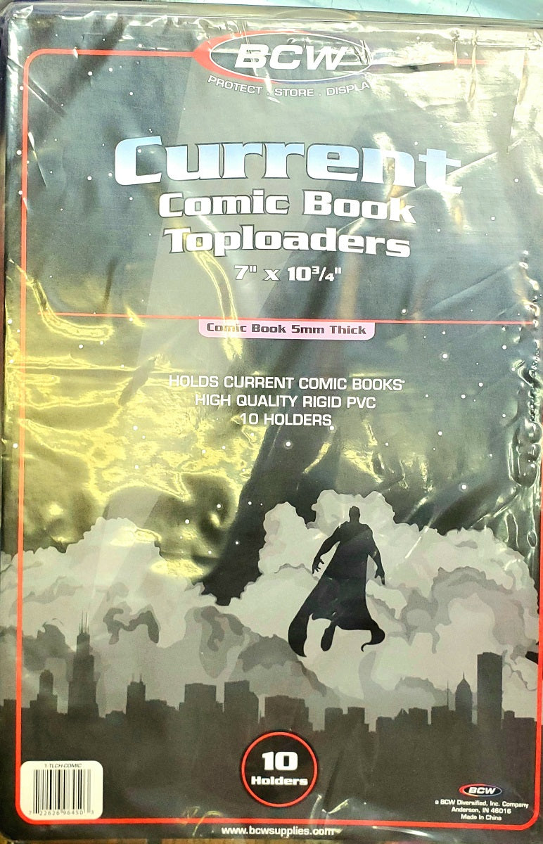 BCW Current Comic Toploaders 10 Pack – Comic-Kazi