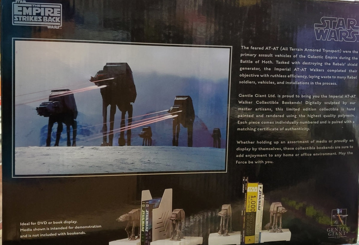 Star Wars Imperial AT-AT Walker 6 Inch Mini Bookends – Comic-Kazi
